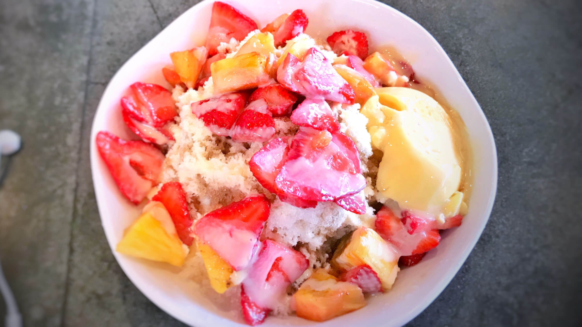 A Matter Of Taste: Taiwanese Shaved Ice